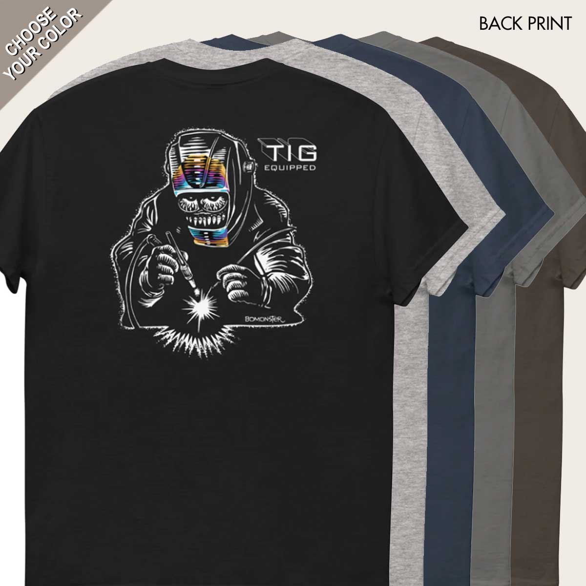 Men's TIG Weld Monster Classic Tee "TIG MONSTER" – BOMONSTER